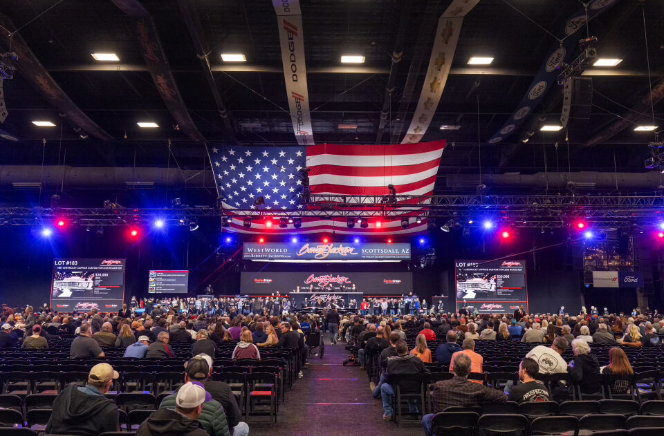 Barrett Jackson | Recent RGES Projects | Event Flooring
